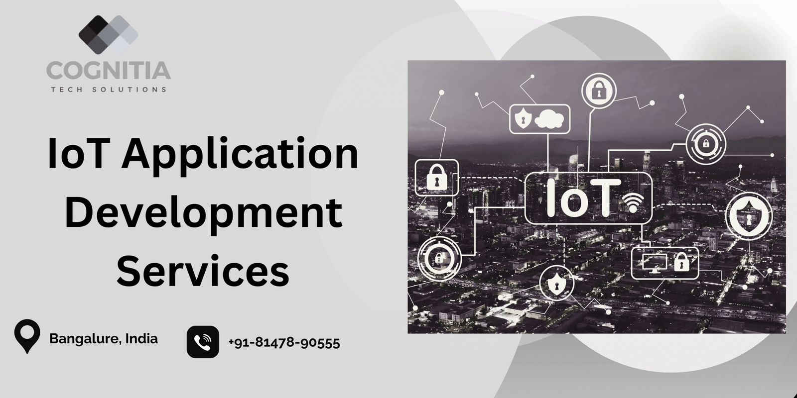 IoT Application Development Services by Cognitia Tech for Smart Solutions